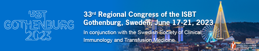 ISBT 2023 Gothenburg